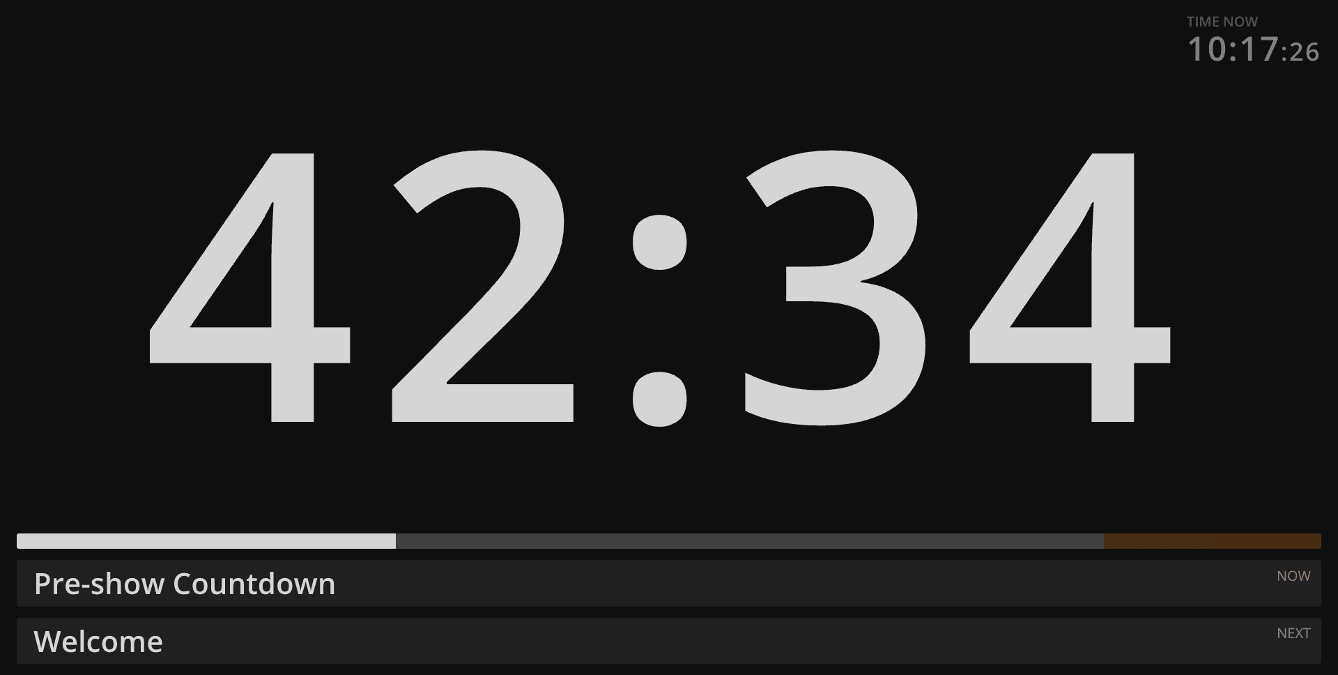 Ontime | Free Open-Source Rundown & Event Timer Software